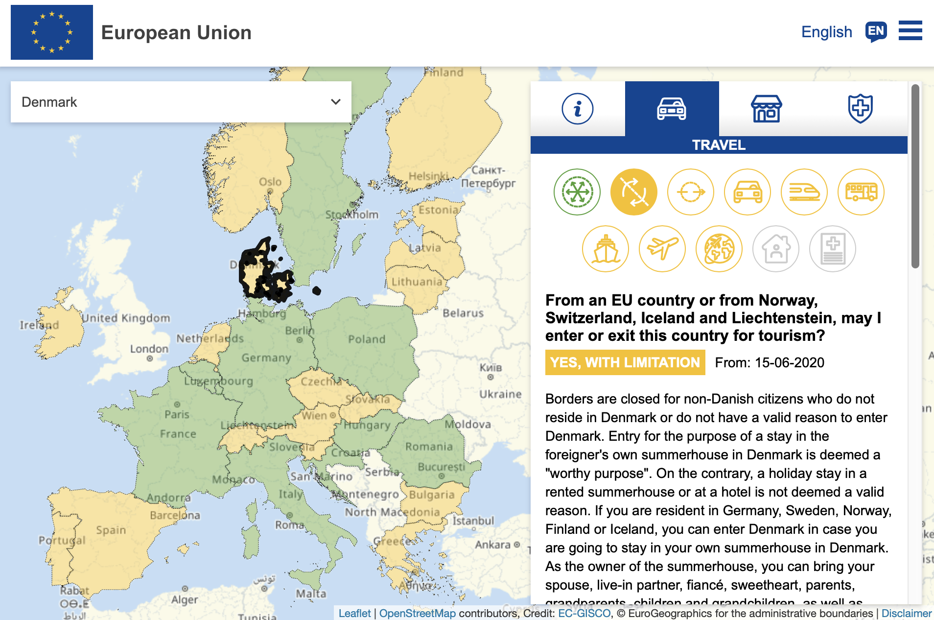 欧州へ旅行・出張する時は「Re-Open EU」でルールを要確認！ - Living in Denmark